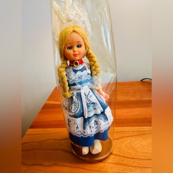 Toys | Vintage Dutch Doll With Wooden Clogs And Eyes That Close From ...
